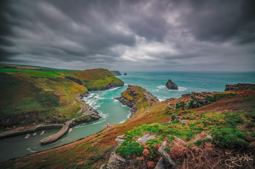 Boscastle und der Pentargon Wasserfall, Cornwall - Reiseblog Jennifer ...