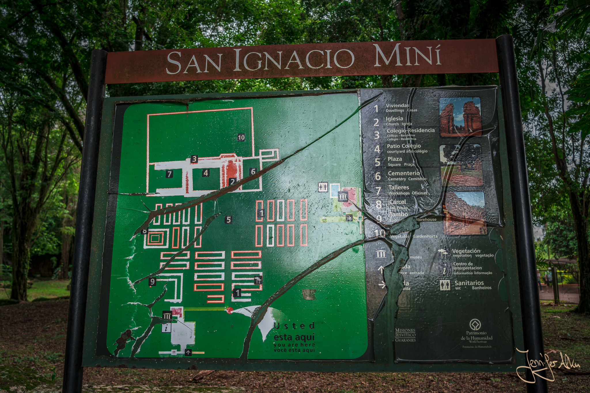 Die Ruinen von San Ignacio Mini, Misiones / Argentinien - Reiseblog ...
