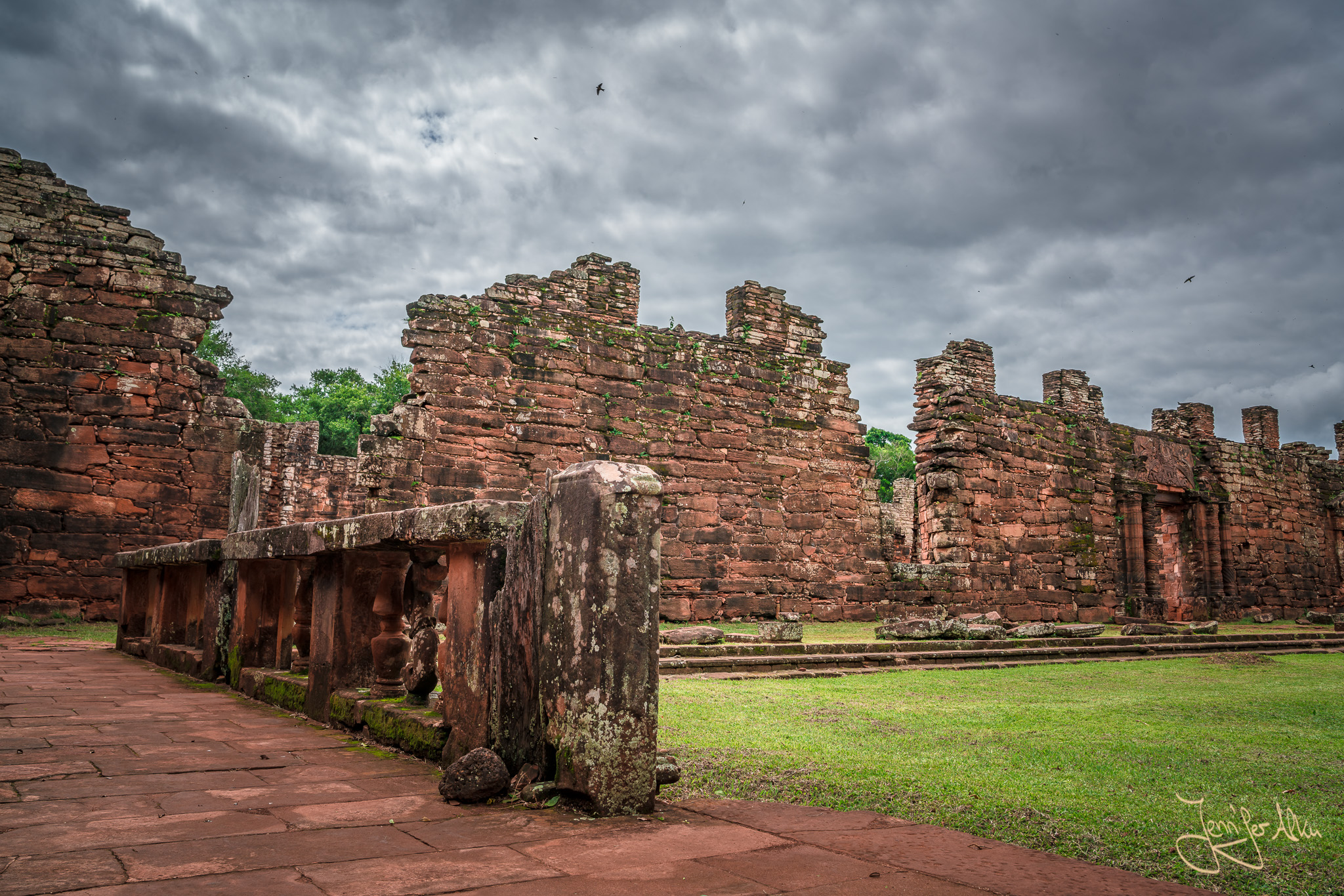 Die Ruinen von San Ignacio Mini, Misiones / Argentinien - Reiseblog ...